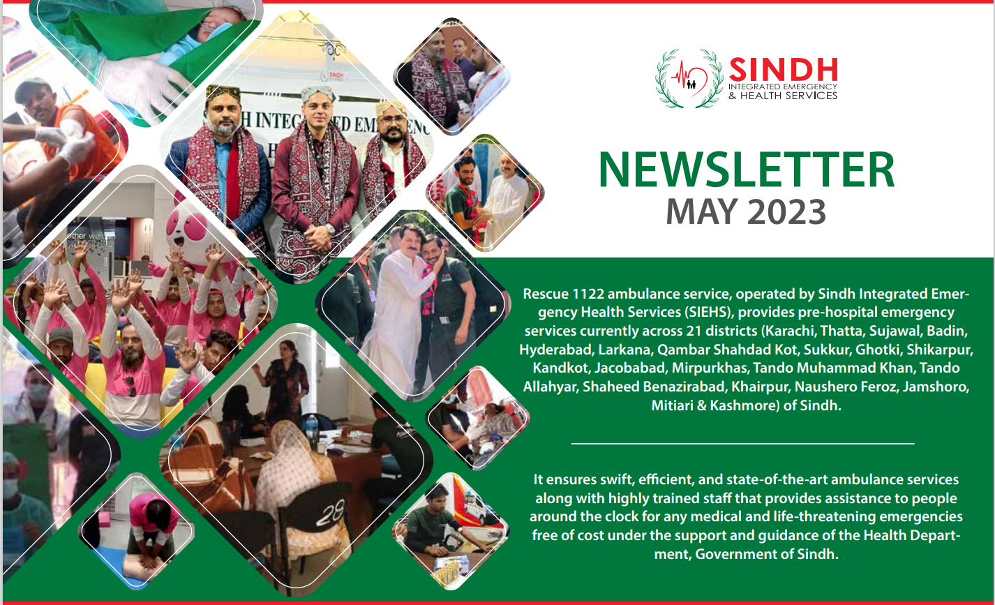 Newsletters – Sindh Integrated Emergency & Health Services